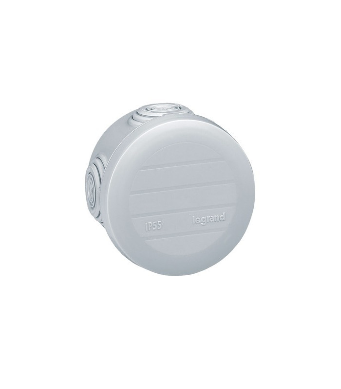 111821 LEGRAND – Thermcross : Boite de dérivation ronde PLEXO Ø70 gris ...
