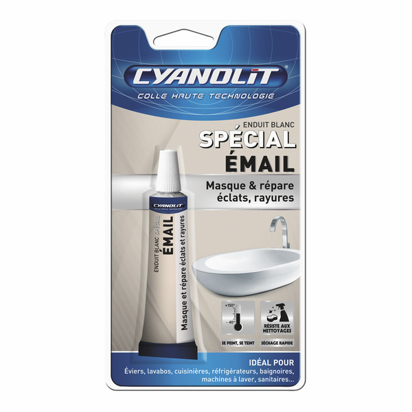 904028 AC MARCA IDEAL – Thermcross : Enduit spécial émail blanc 15ml ...