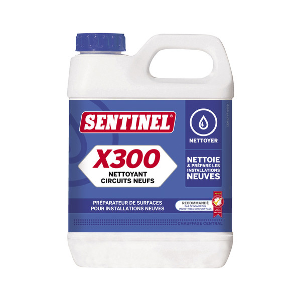 904844 SENTINEL – Thermcross : Nettoyant circuit neuf X300 1l ...