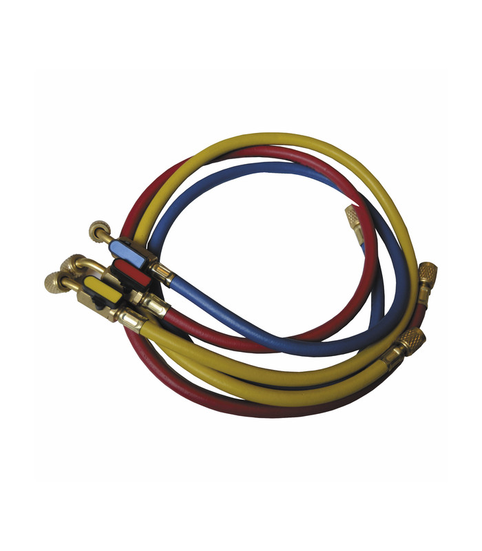 905043 GALAXAIR – Thermcross : Jeu de 3 flexibles flare FF1/4" SAE avec ...